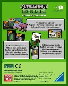 Ravensburger Minecraft Explorers / délka hry 30 minut / počet hráčů 1-