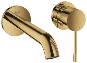 GROHE 19408GL1 - Umyvadlová dvouotvorová baterie ESSENCE 183 mm zlatá