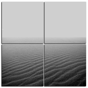 Obraz na plátně - Písek v poušti - čtverec 3127QE (60x60 cm)