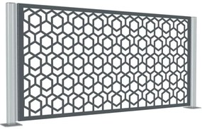 Plotové dílce HEXAGON š. 2400 x v. 1150 mm