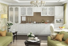 Casarredo - Komfort nábytek Horní kuchyňská skříňka CHARLIZE 80H9S 2-dveřová, bk/bílá