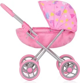 CHIPOLINO Hluboký kočárek pro panenky Daisy Hearts / od 3 let