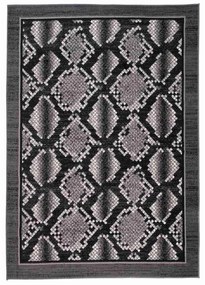 Kusový koberec PP Kirel černý 80x150cm