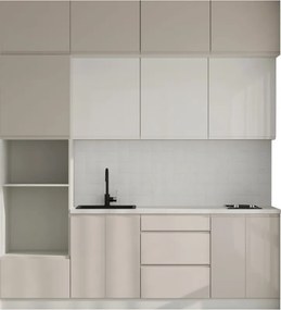 Sada 2.4 béžový lesk / mléčný lesk Interno Glaňec Luxe
