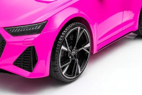 Elektrické autíčko Audi RS 6 růžové