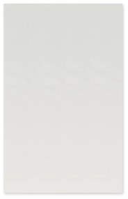 AMIRRO Tabule WHITE-BOARD - z bílého skla lacobel  88 x 55 cm vhodná pro psaní poznámek a vzkazů 811-149