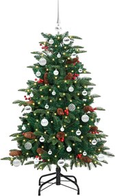 Umělý vánoční stromeček Zelená 150 cm PVC, kov a plast 3395546