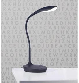 Markslöjd 106094 - LED Stmívatelná stolní lampa s USB SWAN LED/4,6W/230V