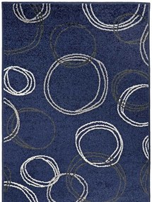 ORIENTAL WEAVERS Kusový koberec LOTTO 290/HY4B BARVA: Modrá, ROZMĚR: 133x190 cm
