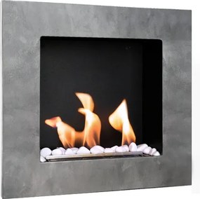 BIOFLAME biokrb Easy XS Open Imitace Beton 40x40 cm