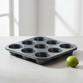 Forma na 12 ks muffinů SUSY černá