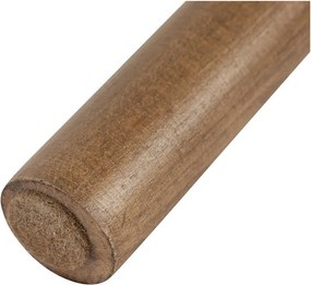 Kulatý rozkládací jídelní stůl s přídavnou deskou v dekoru dubu ø 100 cm Viona – Kalune Design