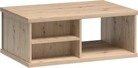 Casarredo - Komfort nábytek Konferenční stolek BARBUS 1S, se zásuvkou na nohách, dub artisan/černá