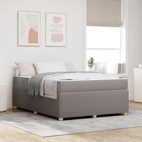 Rám postele Taupe 160 x 200 cm textil 3398409