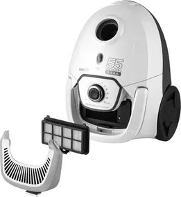 SENCOR SVC 5500WH bílá / Sáčkový vysavač / 700 W / 2L / 75 dB / 8m rád
