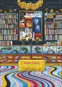 HEYE Puzzle Home: Pokoj s prezidentem / 1000 dílků / 50 x 70 cm
