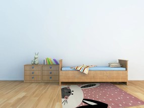 Vopi, Dětský koberec Kiddo F0131 pink, 80x150, růžová, dětský pokoj