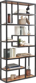 XXXLutz REGÁL, akácie, 90/190/30 cm Carryhome - 001071005601