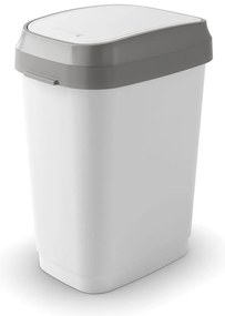 KIS Odpadkový koš Dual Swing Bin M bílý, 25 L