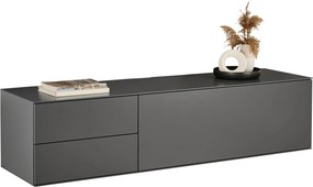 XXXLutz NÍZKÁ KOMODA, antracitová, 181/44/50 cm Dieter Knoll - TV stolky & komody pod TV - 001770003603