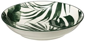 Porcelánový hluboký talíř Leafs, (fi) 20 cm, listy, sada 6ks