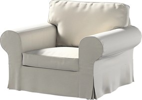 Potah na křeslo IKEA Ektorp barva šedá látka sametová