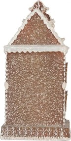 Perníkový LED domek Gingerbread Cotti - 12*11*25 cm