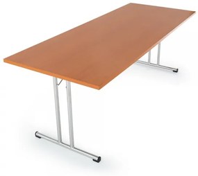 Skládací stůl 140 x 80 cm / Třešeň