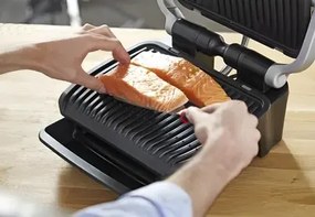 Tefal OptiGrill Elite GC750D černá / Kontaktní gril / 2000 W / 12 prog
