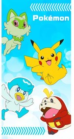 Carbotex Osuška Pokémon Chyť je všechny 70x140 cm