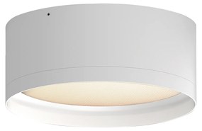 ACB Iluminacion Stropní LED svítidlo TECH, ⌀ 20 cm, 25W, CRI90, IP44 Barva: Černá, Stmívání: TRIAC