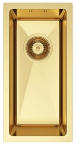 Velazo Dřez 1 komorový, nerez - VE-2244G, 22x44 cm, zlatá