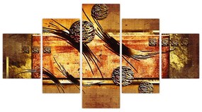Obraz abstrakce (125x70 cm)