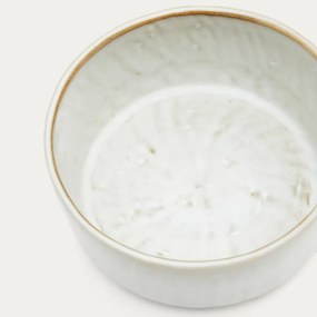 Bílá keramická miska Kave Home Serni 15 cm