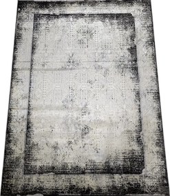 BE Koberec Deluxe 9090 GREY - šedý obdélníkový Rozměr: 60x100 cm