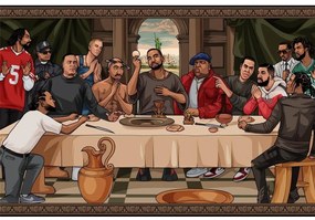 Postershop Plakát - The Last Supper Of Hip Hop