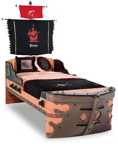 Čilek Dětská postel loď velká 90x190 cm Pirate