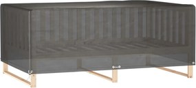 Plachty na zahradní nábytek 2 ks 12 oček 227x152x65 cm obdélník 3155352