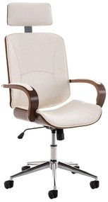 Bhm germany Kancelářská židle Dayton, ořechová / bílá