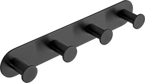 Sapho X-Round - Čtyřháček, matná černá XR221B