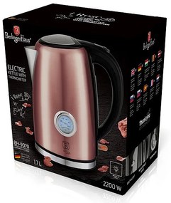 BERLINGERHAUS Rychlovarná konvice 1,7 l s termostatem I-Rose Edition BH-9070