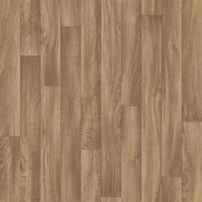 Beaulieu International Group, PVC podlaha - lino Master X 2951, na míru, šíře 4m, hnědá, bez podkladu, chodba / předsíň