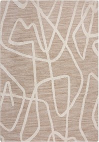 XXXLutz TKANÝ KOBEREC, 160/230 cm béžová Flair Rugs - Online Only koberce & rohožky - 003165038802