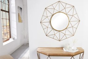 Noble Home Měděné nástěnné zrcadlo Diamond 90 cm