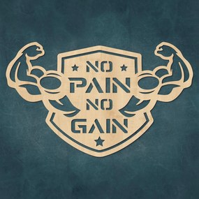 DUBLEZ | Motivační obraz - No Pain No Gain