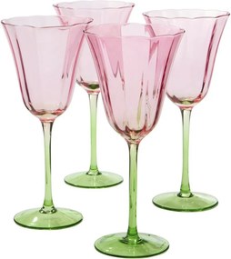 Skleničky v sadě 4 ks na víno 380 ml Tulip – Jotex
