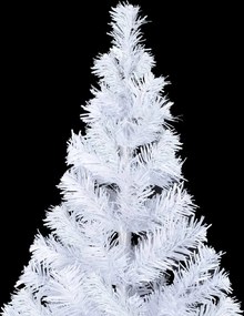 vidaXL Umělý vánoční stromek s LED a sadou koulí 210 cm 910 větviček [3077495] Barva: green and rose