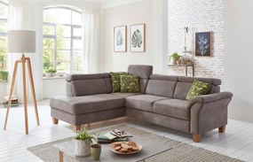 XXXLutz ROHOVÁ SEDAČKA, textil, hnědá Sit & More - Sedací soupravy - 000144005202