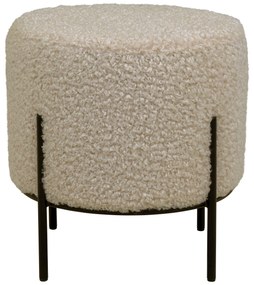 House Nordic Pouf ALFORD šedý 1501171