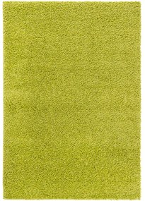 Kusový koberec Shaggy Tokyo zelený 70x300cm
